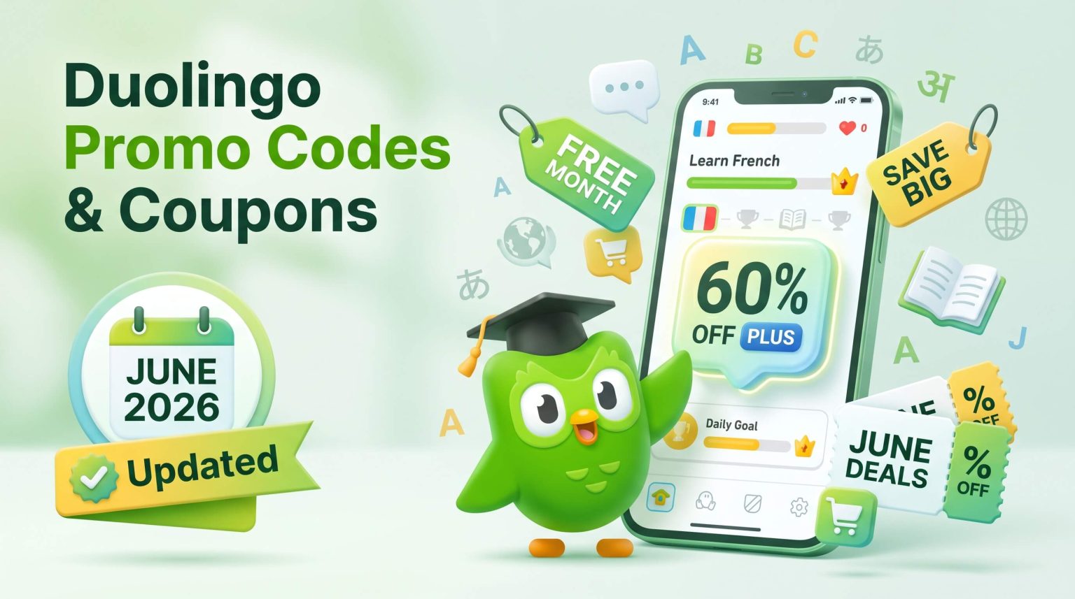 Duolingo Promo Codes & Coupons June 2026 (Updated)